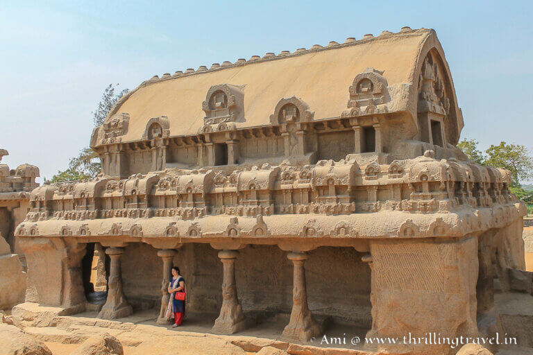 Pancha Rathas - the monolithic temples of Mahabalipuram - Thrilling Travel
