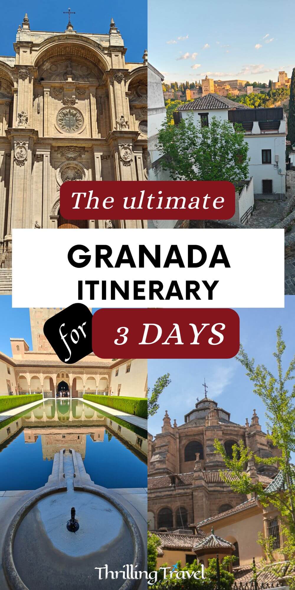 The ultimate 3 days in Granada itinerary - with best things to do, stay ...